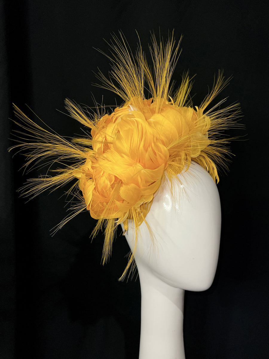 Butter Yellow Floral Headband – Kelly Louise Designs